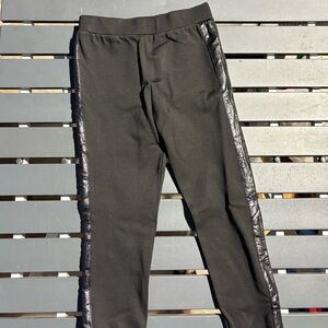 Flapdoodles | Bottoms | Nwt Flapdoodles Pleather Trim Leather Pants ...